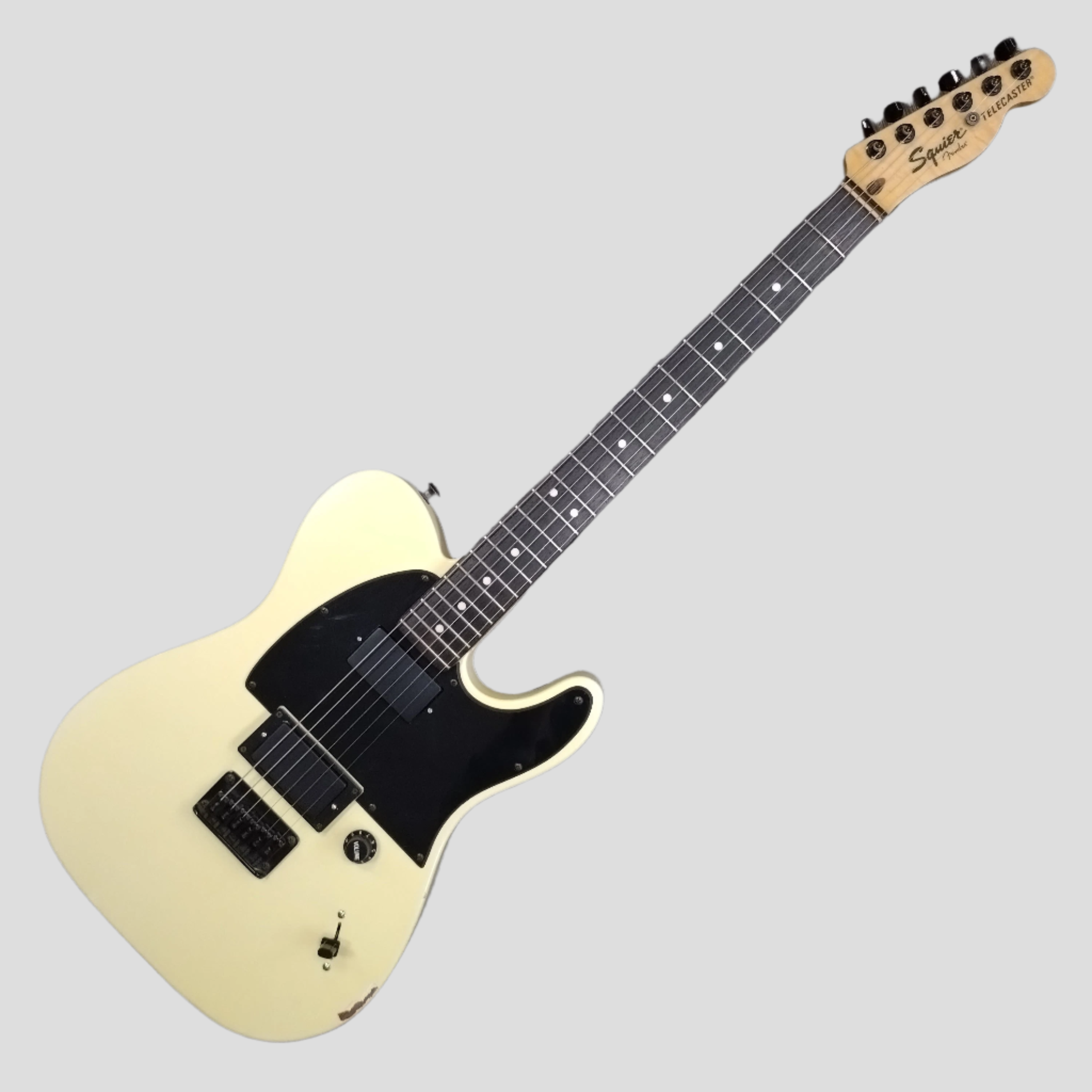 Squier Jim Root Telecaster ~ Flat White [2011] – Joanie's Music